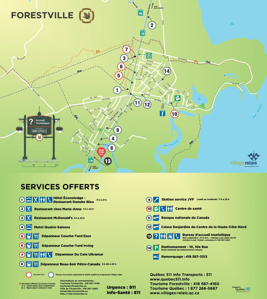 Village-relais - Forestville